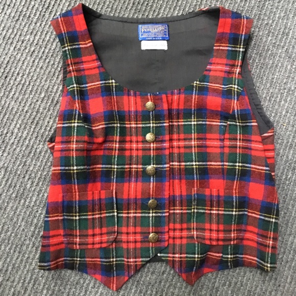 Pendleton | Jackets & Coats | Pendleton Plaid Vest | Poshmark